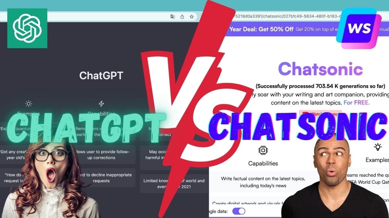 ChatGPT vs. Chatsonic, which is the better AI tool? - ClicGo Demo