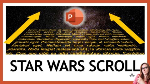 Create the Star Wars Opening Crawl/Text Scrolling Effect in PowerPoint ...